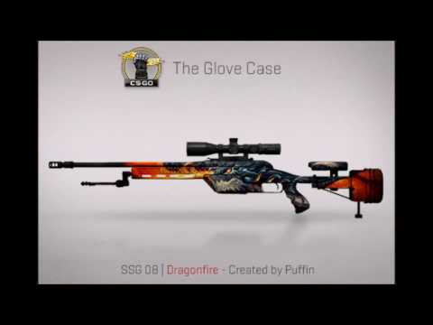 SSG 08 | Dragonfire Showcase! " CSGO Gloves Case Showcase! " - YouTube