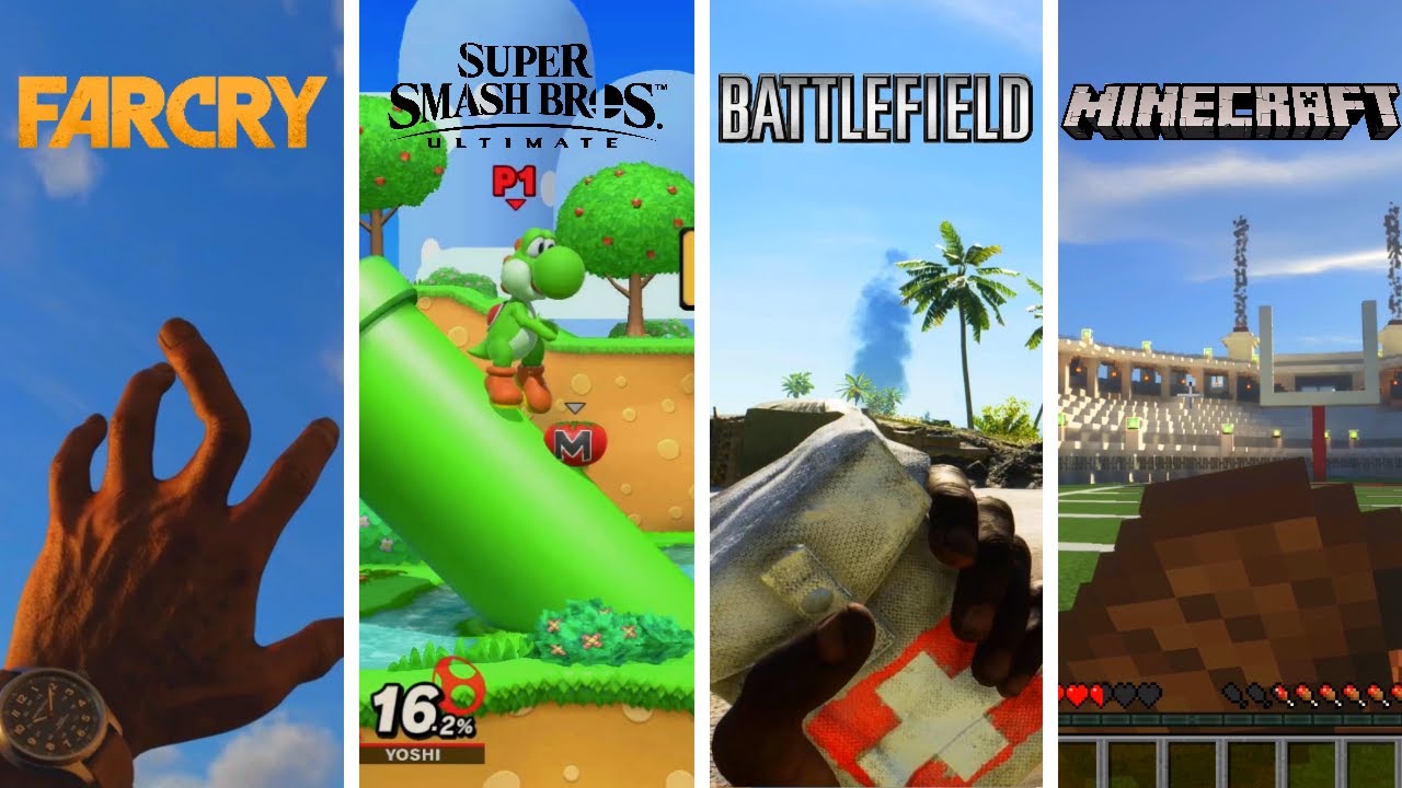 Healing Animations in Different Games - YouTube