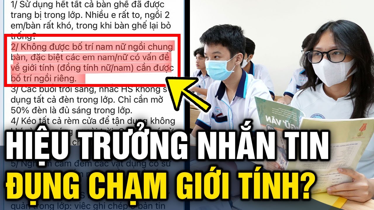 Xuất hiện 'TIN NHẮN' của hiệu trưởng khiến nhiều người 'BẤT BÌNH' vì ...