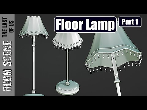 BLENDER: FLOOR LAMP (PART 1: MODELING) - YouTube