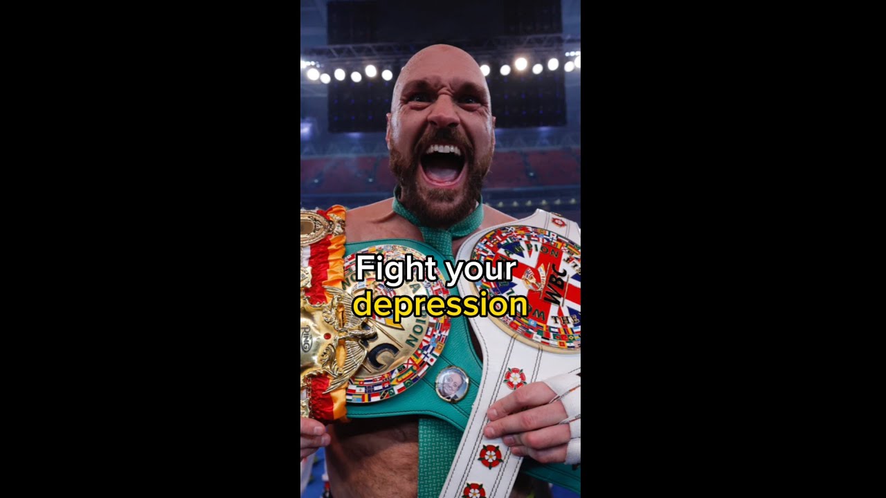 Train to overcome your Depression | Tyson Fury depression story - YouTube