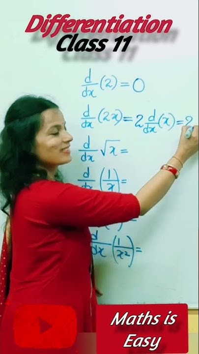 Differentiation Class 11 Basic Differentiation Power Rule Differentiation Shorts 