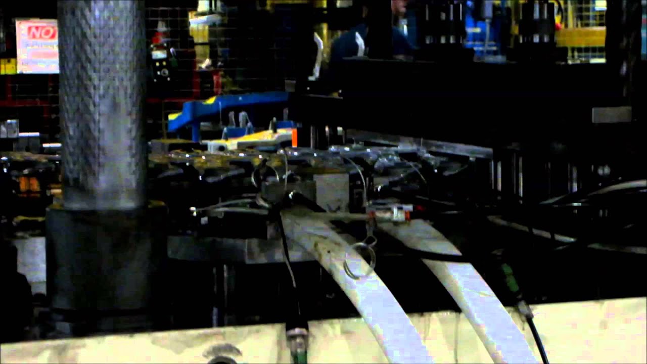 J-Tech Norglide bushing bottom up progressive die - YouTube