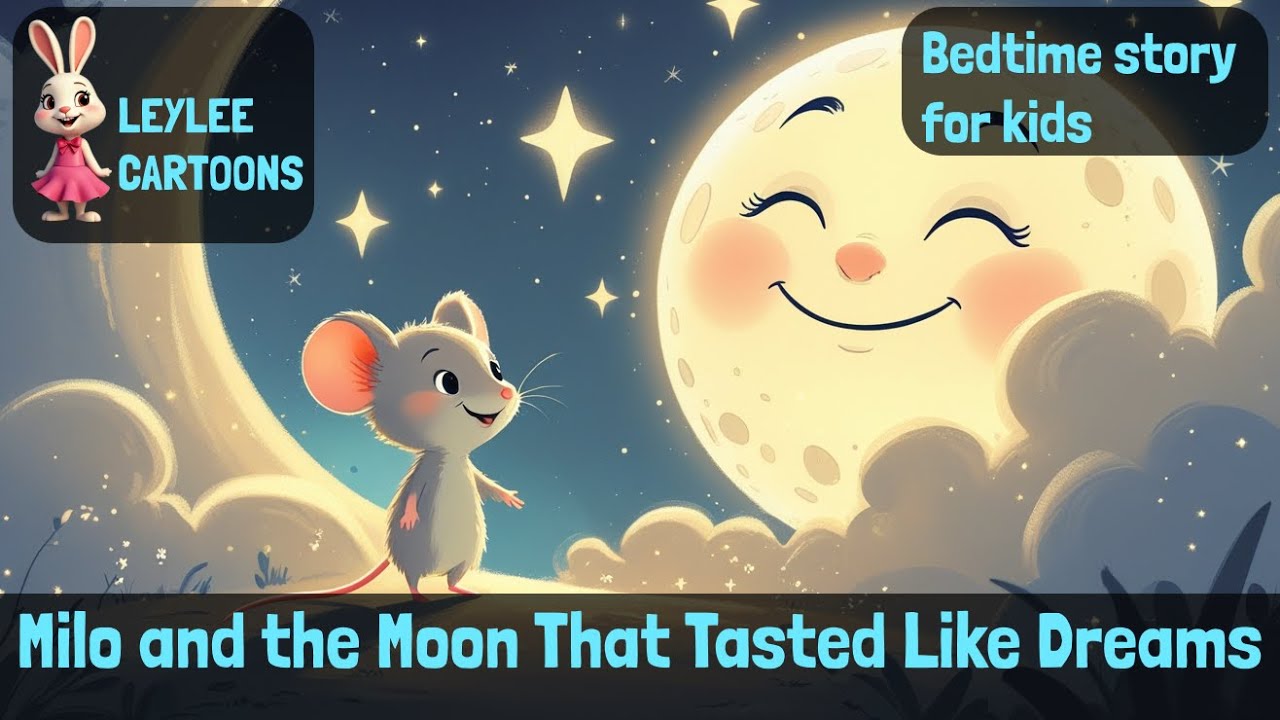 Milo and the Moon That Tasted Like Dreams | Milo the Mouse Bedtime ...