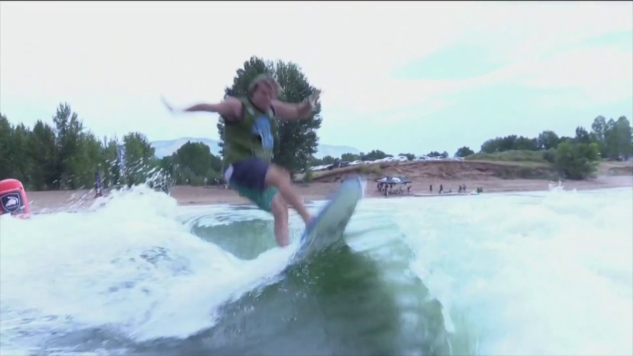 Wakesurf tricks - Air grab relaxica surf - YouTube