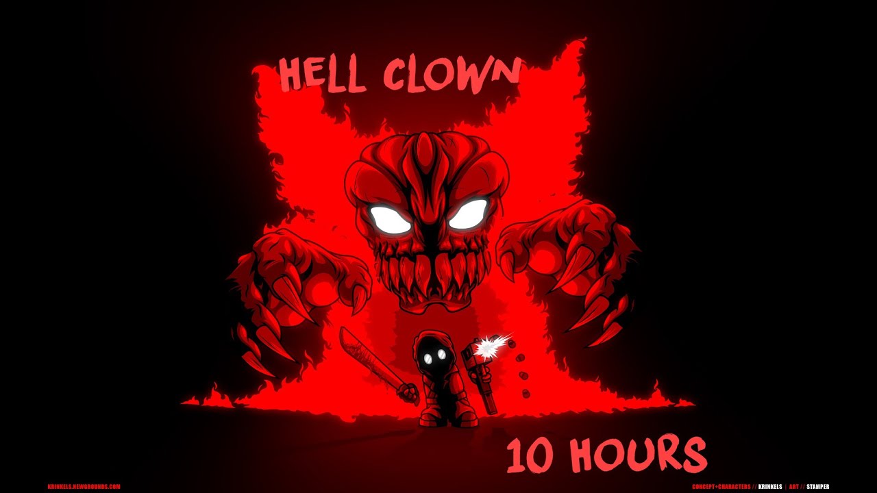 FNF Hell Clown Hard 10 hour - YouTube
