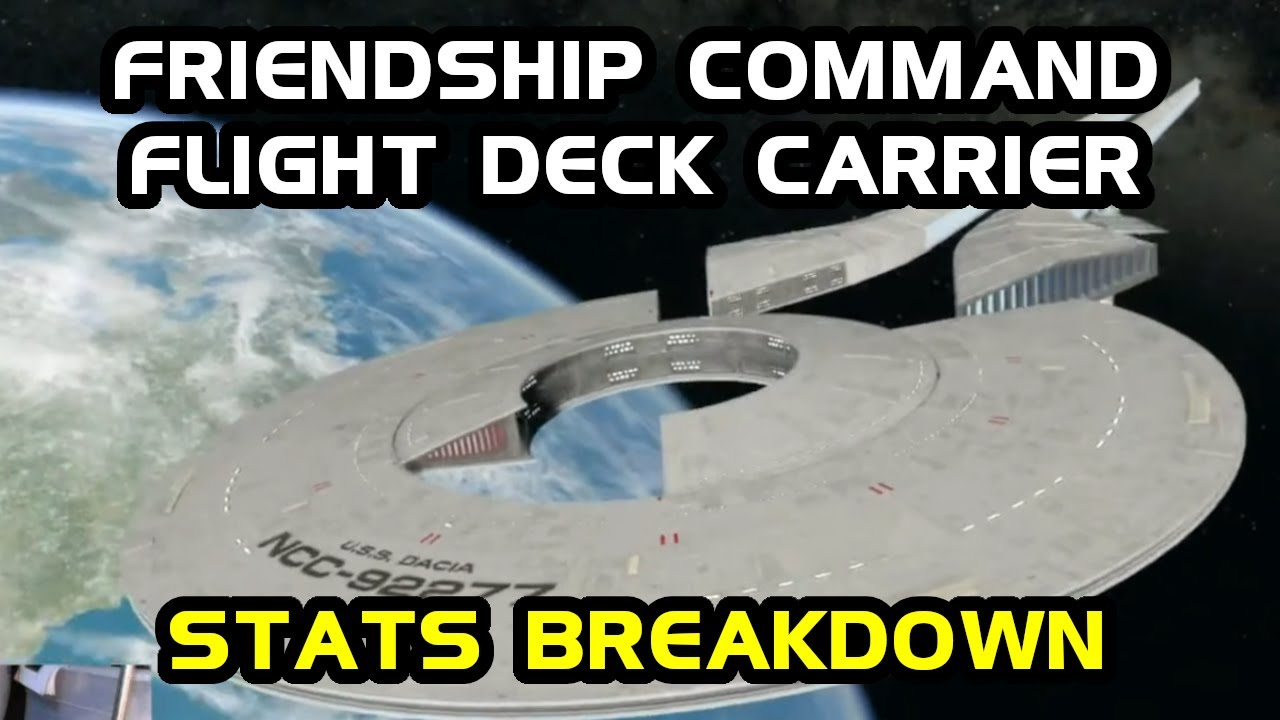 Friendship Command Flight Deck Carrier Breakdown - YouTube