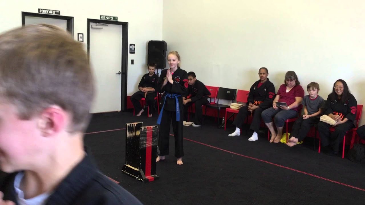 Board Breaking Connor - YouTube