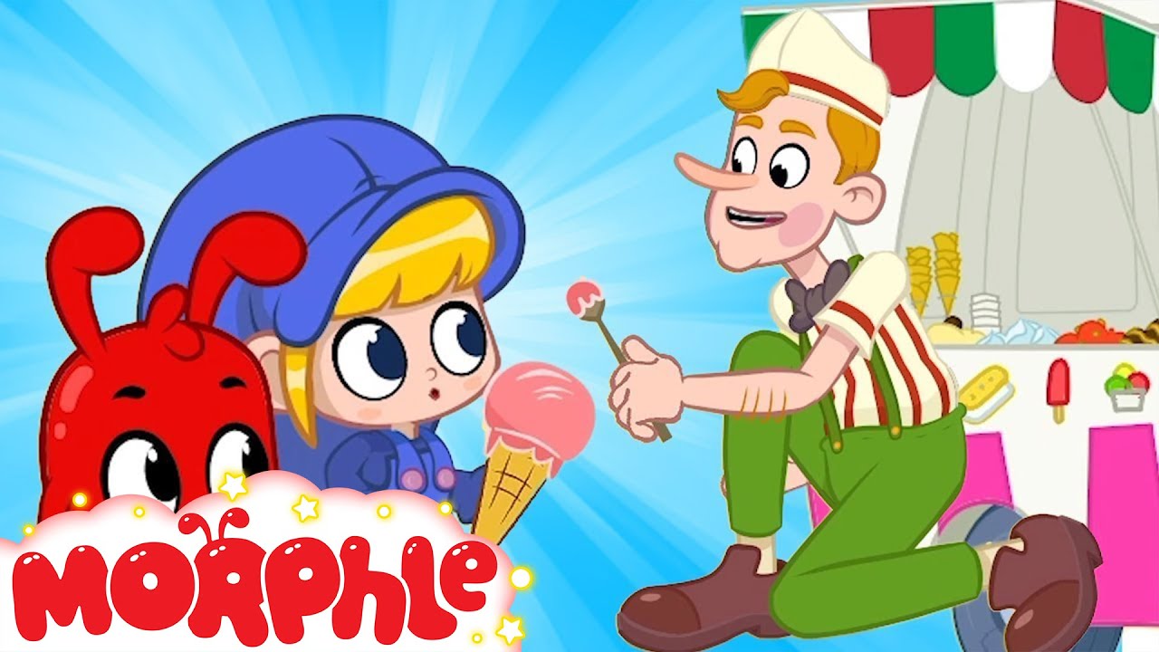 The Best Ice Cream | My Magic Pet Morphle | Cartoons for Kids | Morphle ...