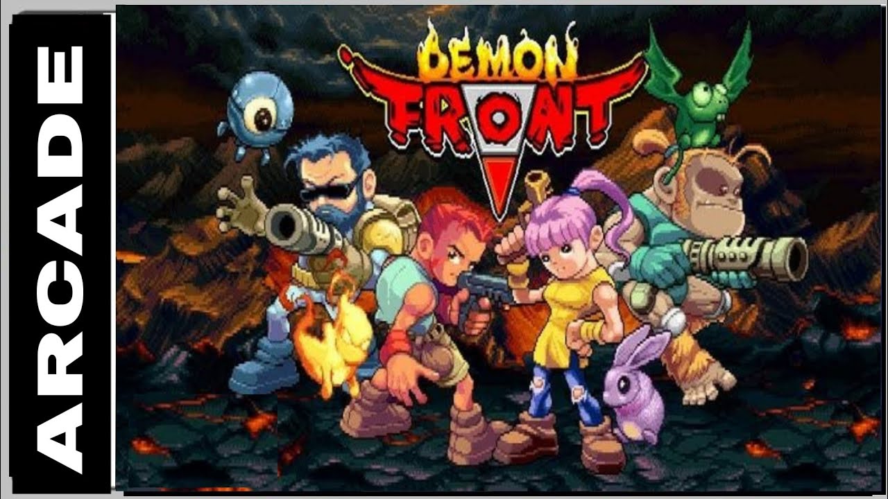 Demon Front (Arcade) Até Zerar - YouTube