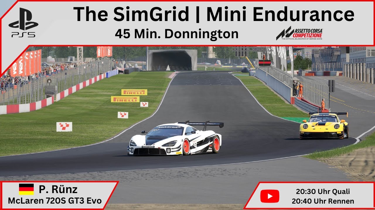 The Simgrid | Mini Enurance | Season 3 | Race 4 | Donington | 2 ...