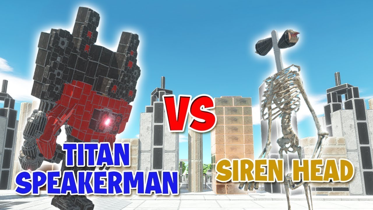 Titan speakerman VS Siren head! - YouTube
