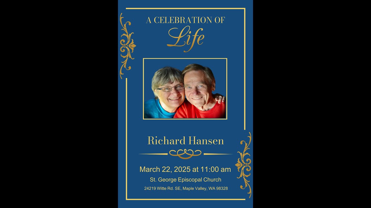 Celebration of Life - Richard Hansen - YouTube