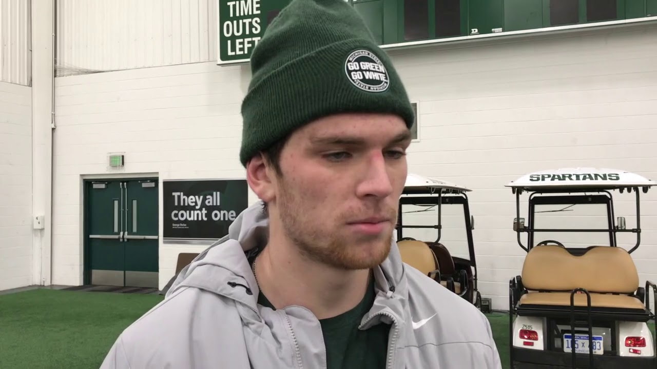 Michigan State Spartans Football: Theo Day, bowl practice - YouTube