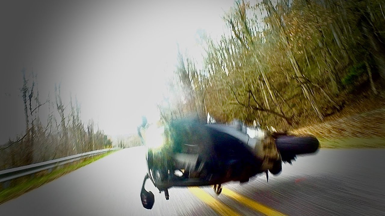 Street bike loops out! 😱😱 slide over 120 feet!😬 - YouTube