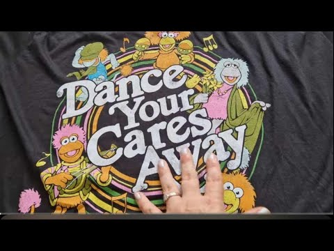 ASMR - Whispered Retro T Shirt Haul