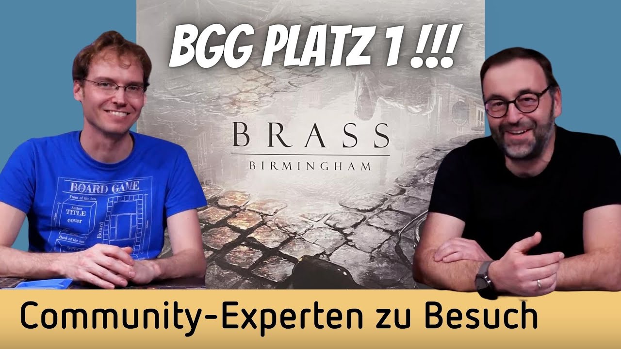 Brass: Birmingham - Community Experten zu Besuch - mit Ralph - YouTube