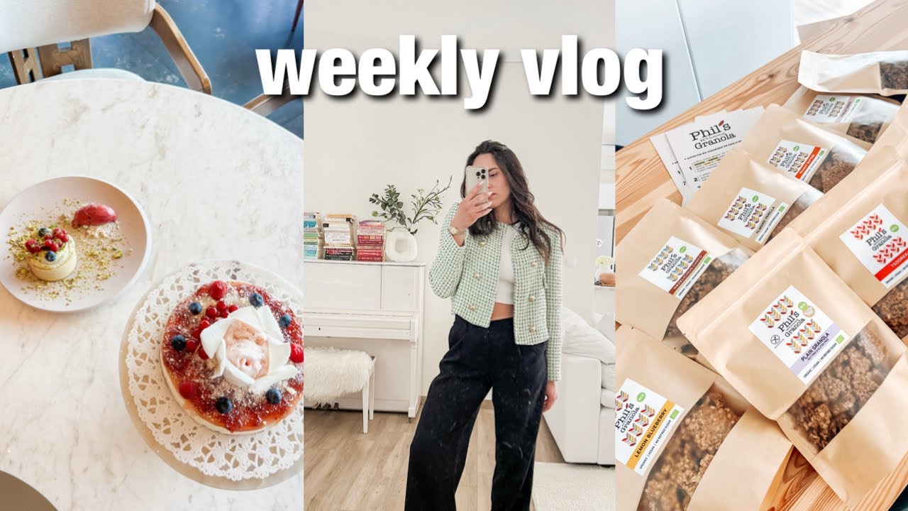 εβδομαδιαίο vlog : φαγητό στο Δέος, ενόργανη, απαντάω στις ερωτήσεις ...