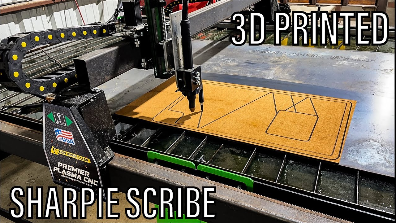 DIY CNC Sharpie Scribe - YouTube