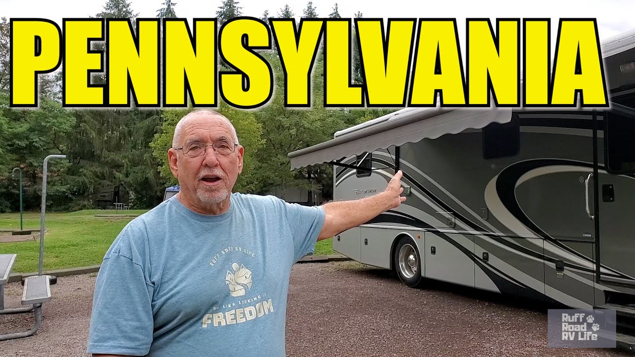 Outflow Camping Area Campground Tour Confluence, Pennsylvania - YouTube