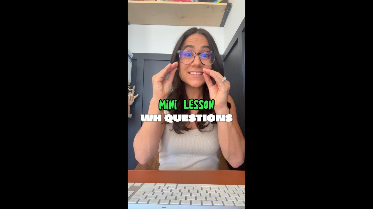 Learn How to Ask Wh Questions in American Sign Language! | ASL Mini ...