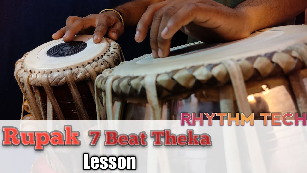 Rupak taal style Theka in Hindi | Rupak theka | RHYTHM TECH | Subham ...
