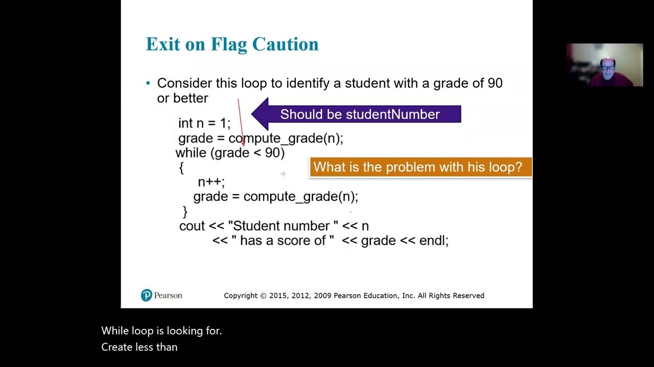 Savitch C++ - Section 3.4 - Designing Loops - Part 2 - General Methods To Control Loops - YouTube
