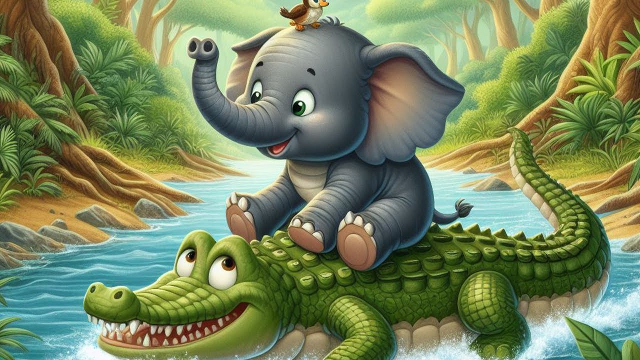 005: Der kleine Elefant - Gute Nacht Geschichte für Kinder / deutsch - YouTube