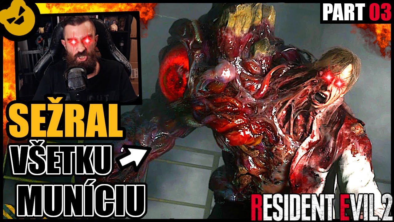 VYLÍZANÝ SMRADIA PRVÝ BOSS! [ Resident Evil 2 REMAKE CZ SK ] 03 - YouTube