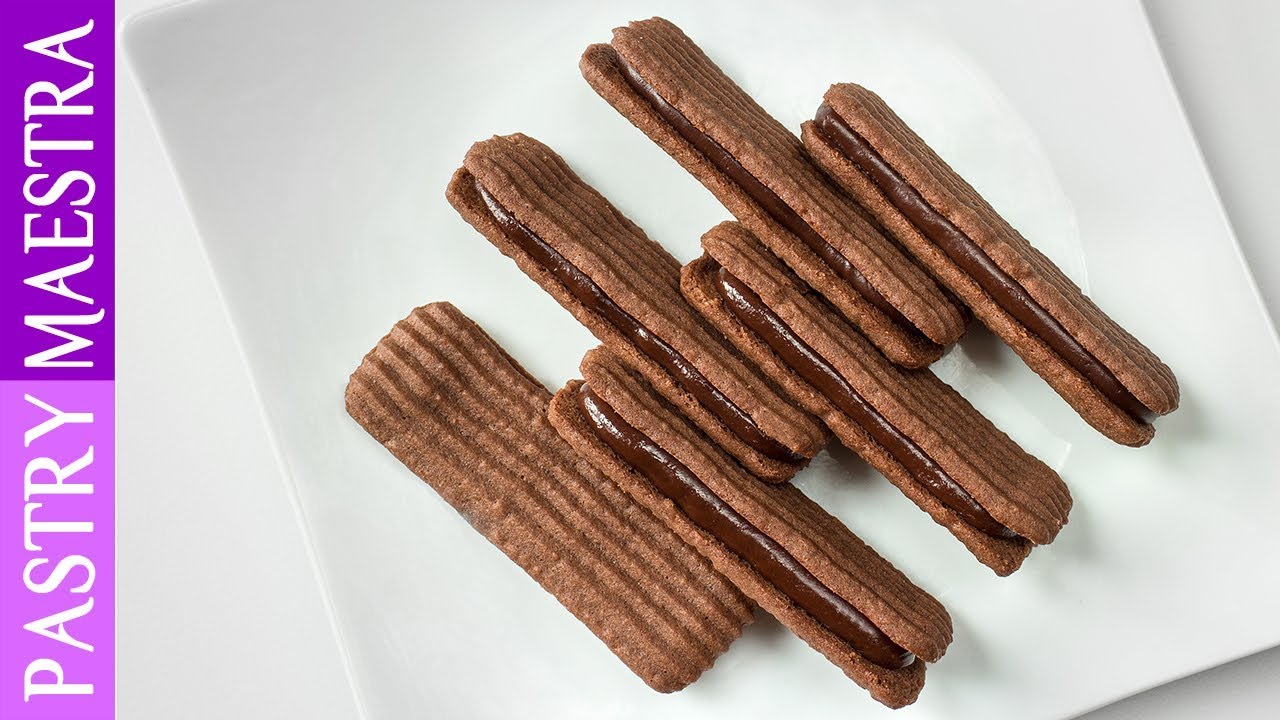 Decadent Double Chocolate Spritz Cookies | Pastry Maestra - YouTube