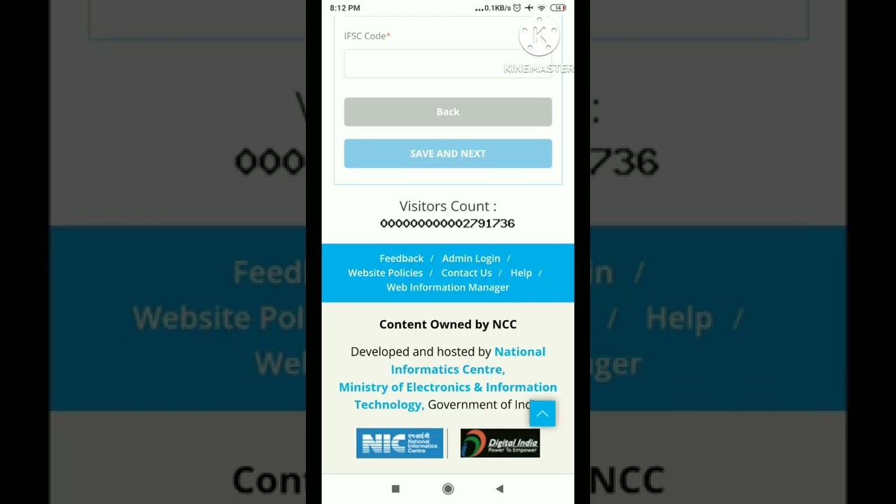 How to fill online NCC form - YouTube