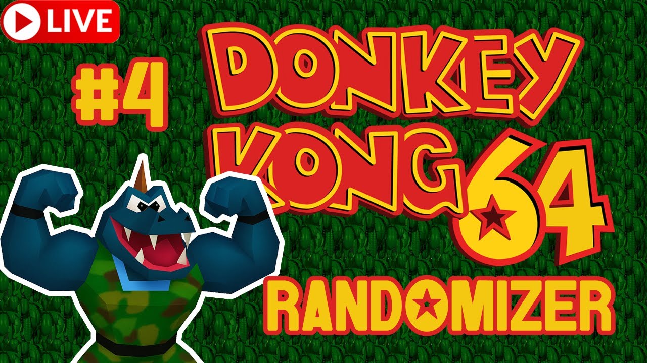 🔴 Donkey Kong 64 DK64 Randomizer! PART 4! Real Nintendo 64 Footage! 1440p! - YouTube