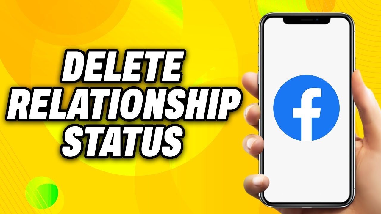 How To Delete Relationship Status on Facebook (2025) - Quick Fix - YouTube