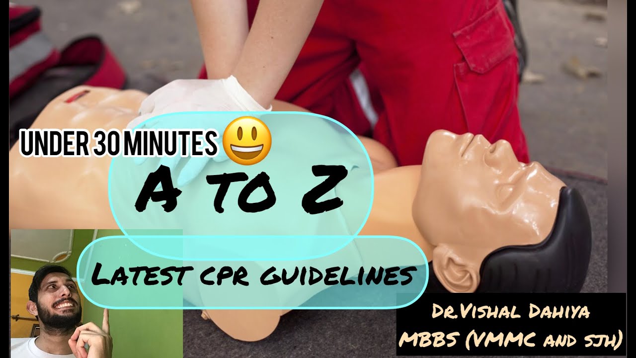 A to Z of LATEST CPR in under 30 minutes || Anesthesia || Internship ...