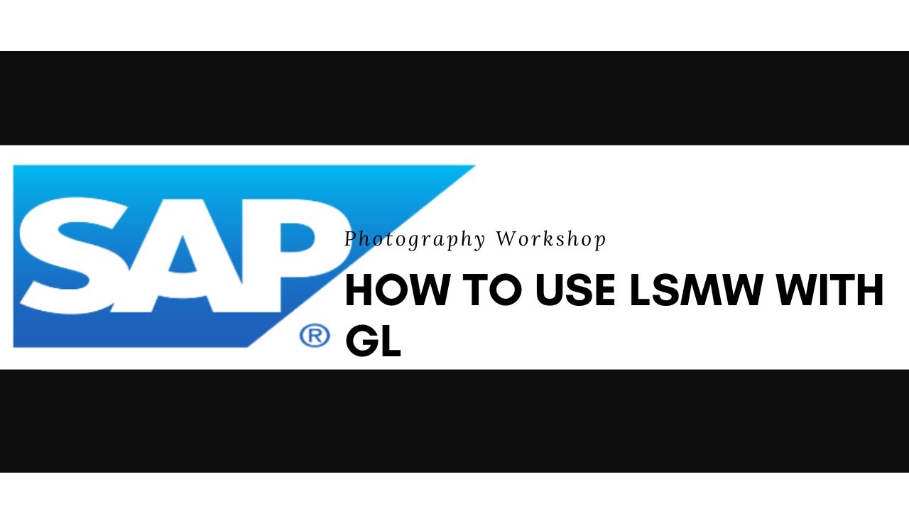 SAP LSMW | Data Migration | SAP Tools |SAP Best Videos || T CODE FS00 ...