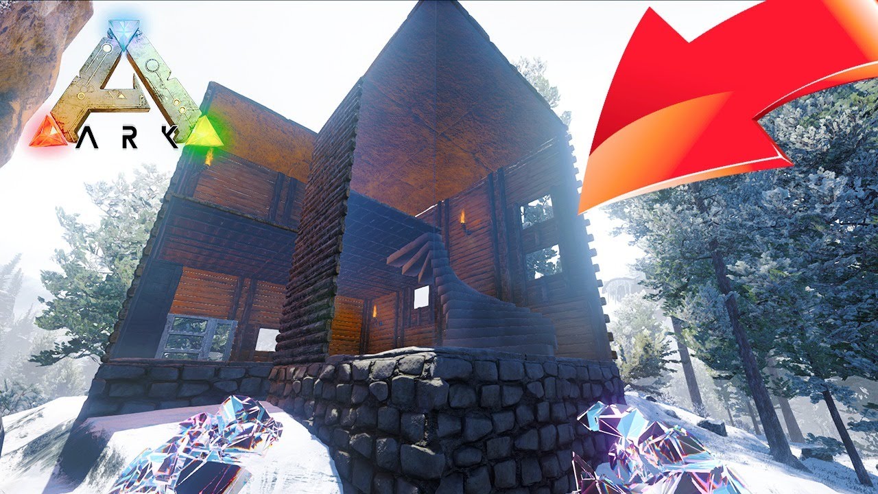 Building a LUXURY MANSION in ARK Genesis! (DECOR MOD) - YouTube