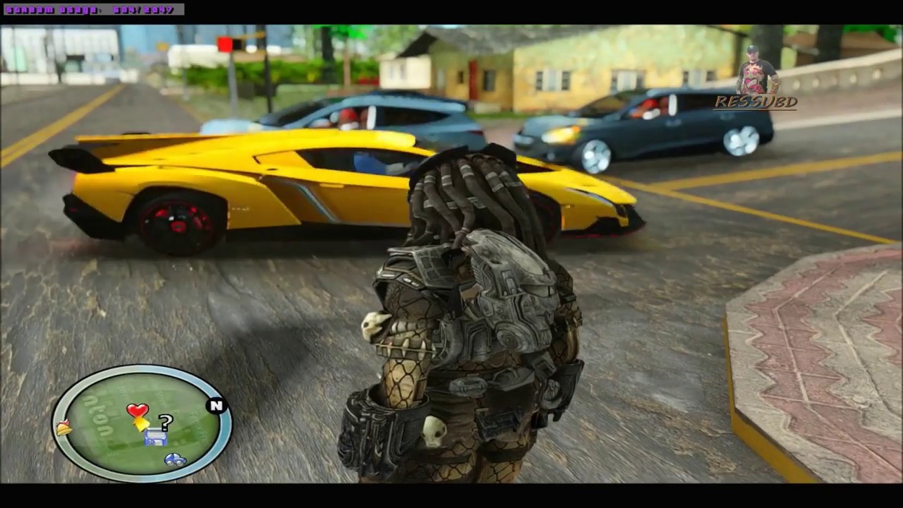 PREDADOR 2018 PREDATOR MODS TESTE GTA SA FULL HD 1080p - YouTube
