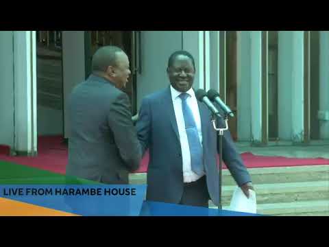 Kenya's Most Famous Handshake 🤝//Uhuru And Raila. - YouTube