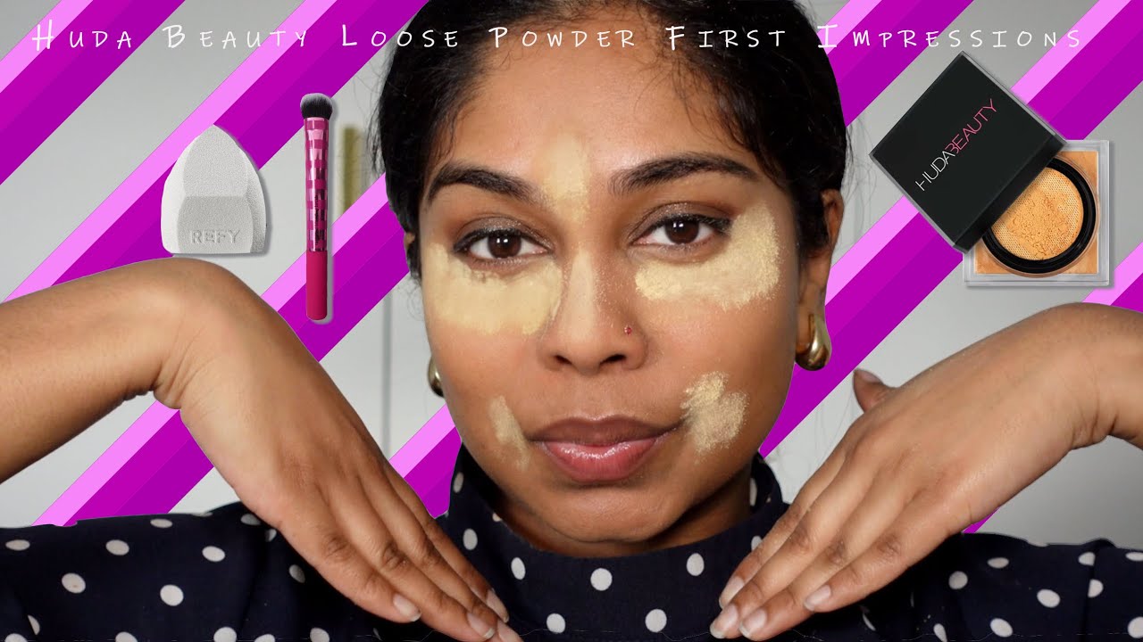 Huda Beauty Easy Bake Loose Baking & Setting Powder |Blondie| - YouTube
