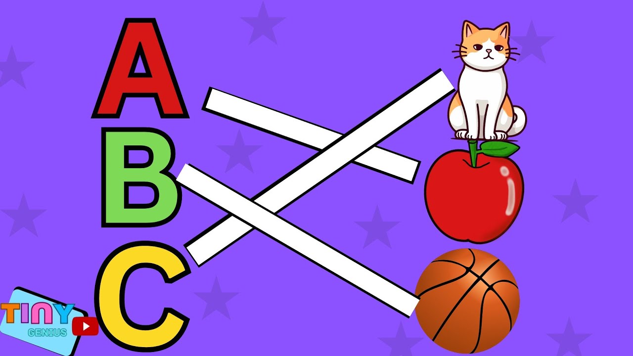 Match the letter with object | Abc Alphabet | Learn English | nursery ...