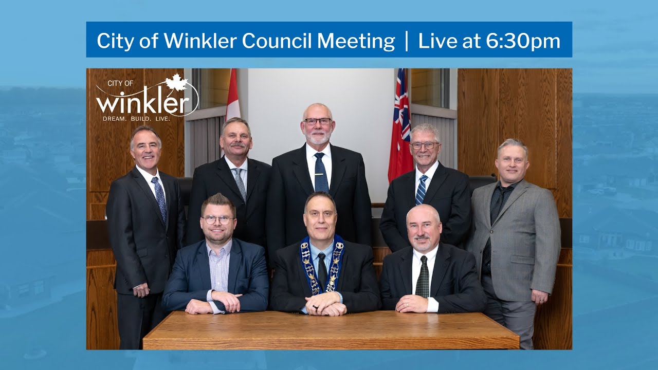 April 11th, 2023 City of Winkler Council Meeting - YouTube