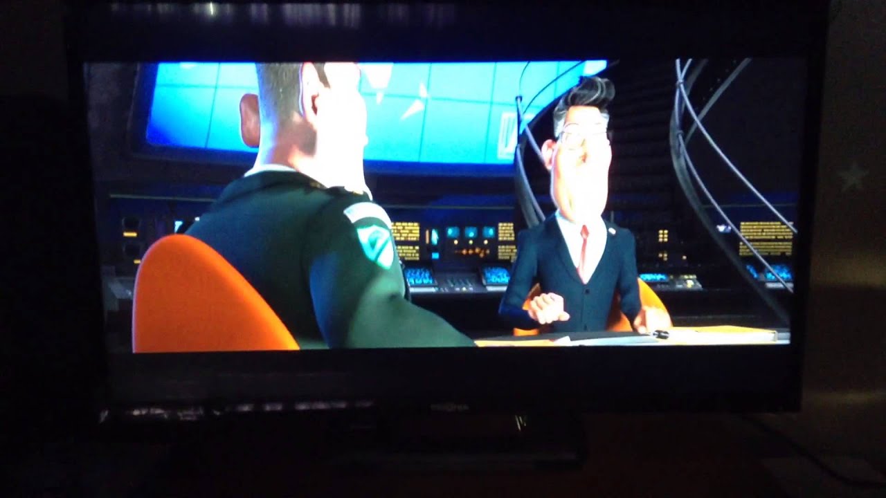 Monsters V.S Aliens Mr.President presses the wrong button - YouTube