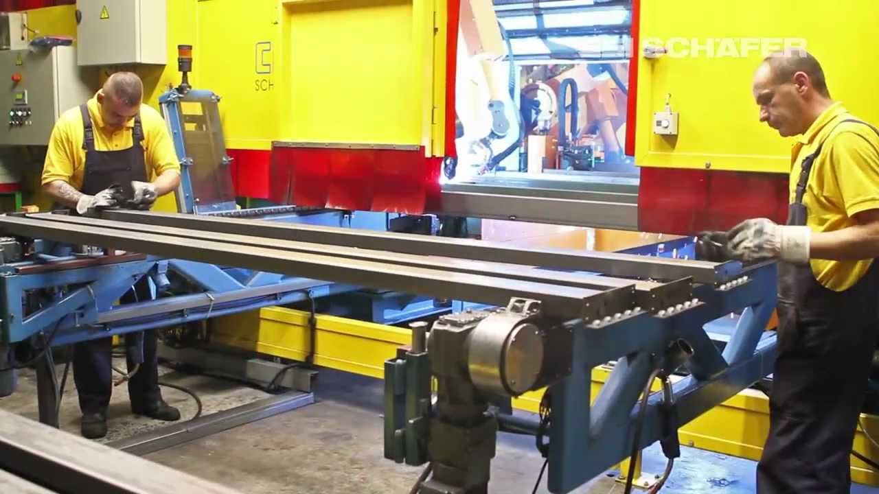 SSI SCHÄFER Magazijninrichting in 2 minuten - productie in Neunkirchen ...