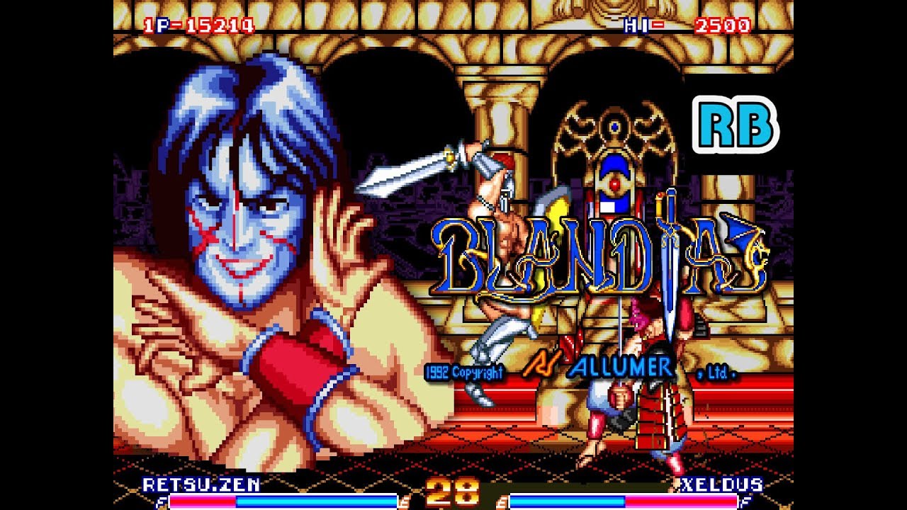 1992 [60fps] Blandia 23858pts Retsu.Zen ALL - YouTube