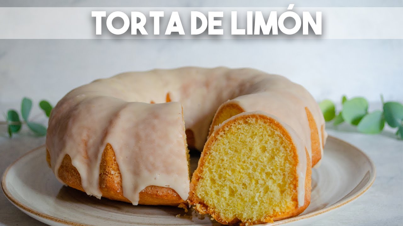 TORTA DE LIMON, fácil y muy húmeda - YouTube