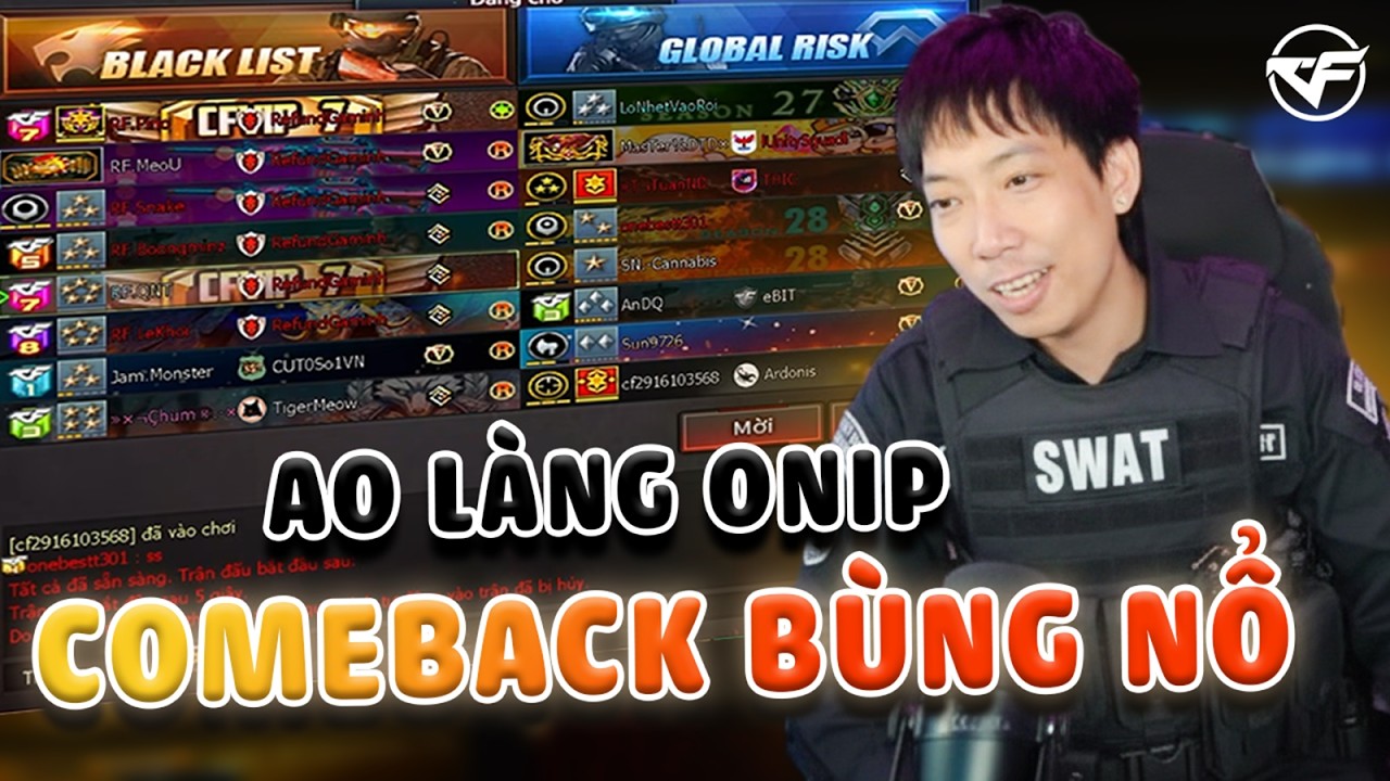 (Restream) Thầy Onip Comeback bùng nổ với giải ao làng CF cùng các báo ...