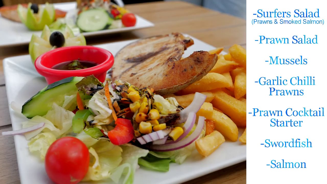 Surfers Bar's Seafood Menu│Playa Flamenca │Orihuela Costa│Summer 2019 ...