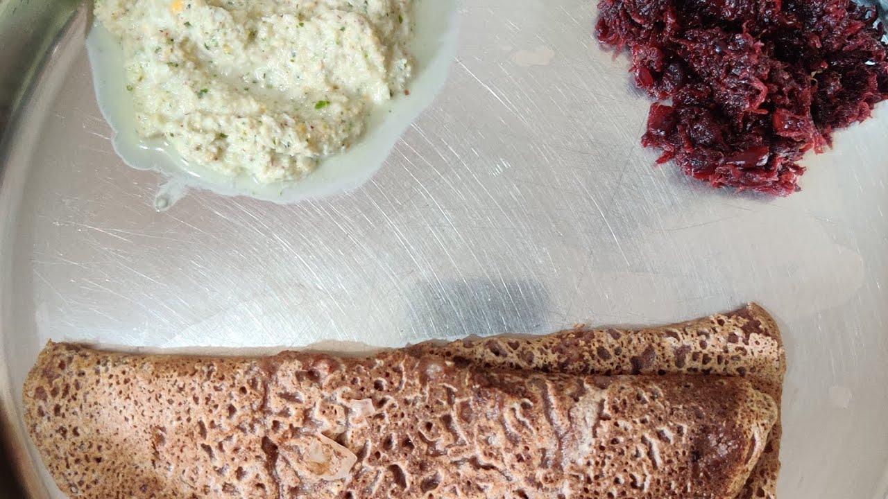 how to make ragi roti/ healthy breakfast/ 5 min breakfast - YouTube