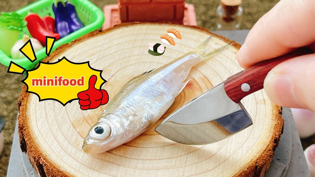 SO DELICIOUS! How To Make Miniature Thai Steamed Fish In Lime Sauce ...