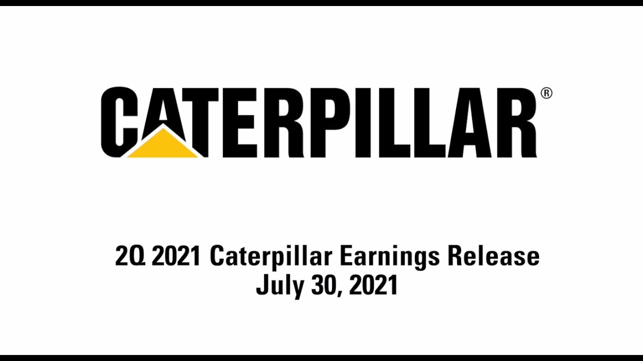 Caterpillar Chief Financial Officer Andrew Bonfield Reviews Second ...